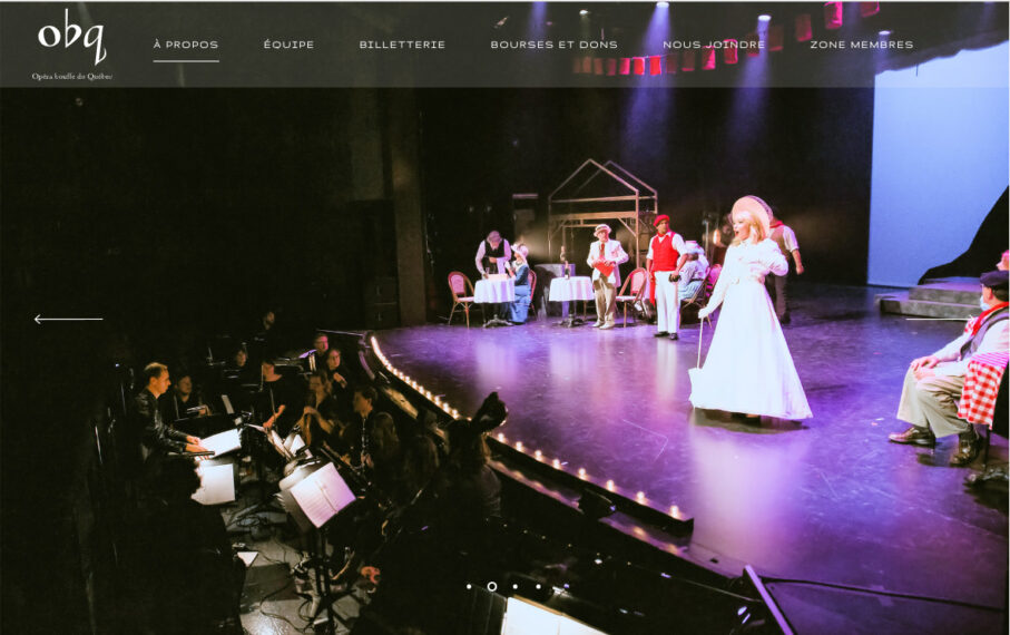 Actualités - Opéra bouffe du Québec